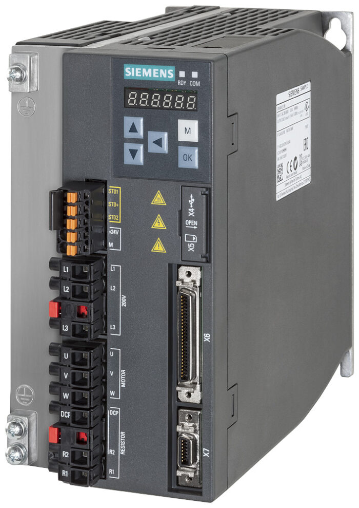 6SL32105FB120UA0 – SINAMICS V90. 3 AC 200V 2KW – RK Controls