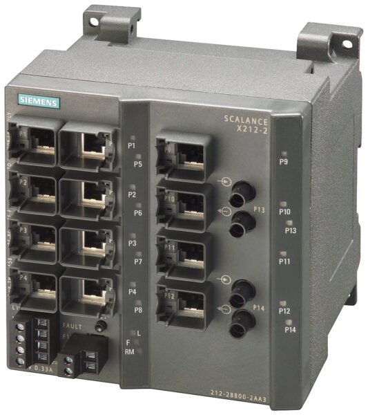 6GK52122BB002AA3 – SIMATIC NET, SCALANCE X212-2 – RK Controls