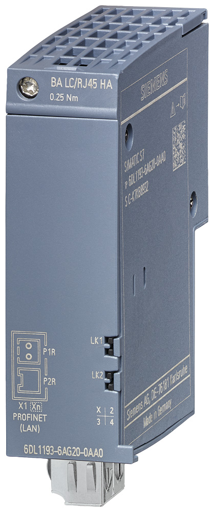 6DL11936AG200AA0 – ET 200SP HA. BUSADAPTER BA LC/RJ45 – RK Controls