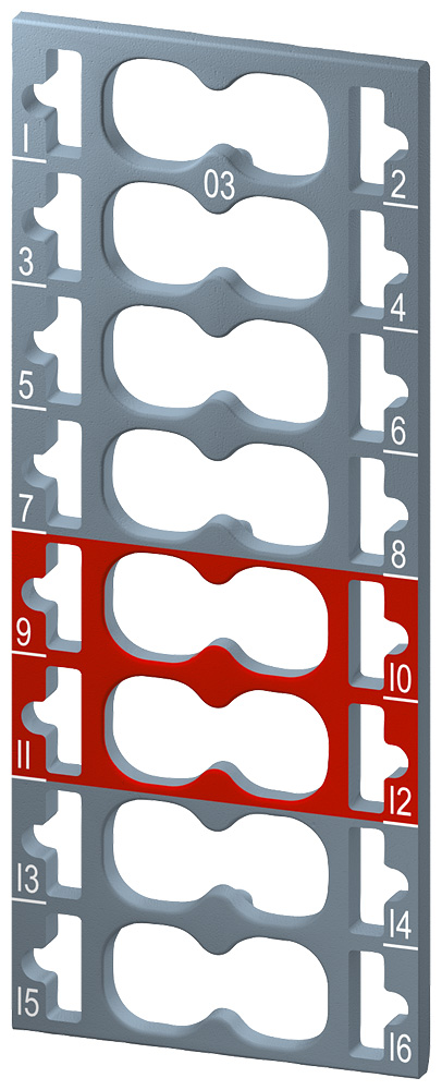6ES71936CP032MA0 – 10 COLOR CODE PLATES, COLOR CODE CC03 – RK Controls